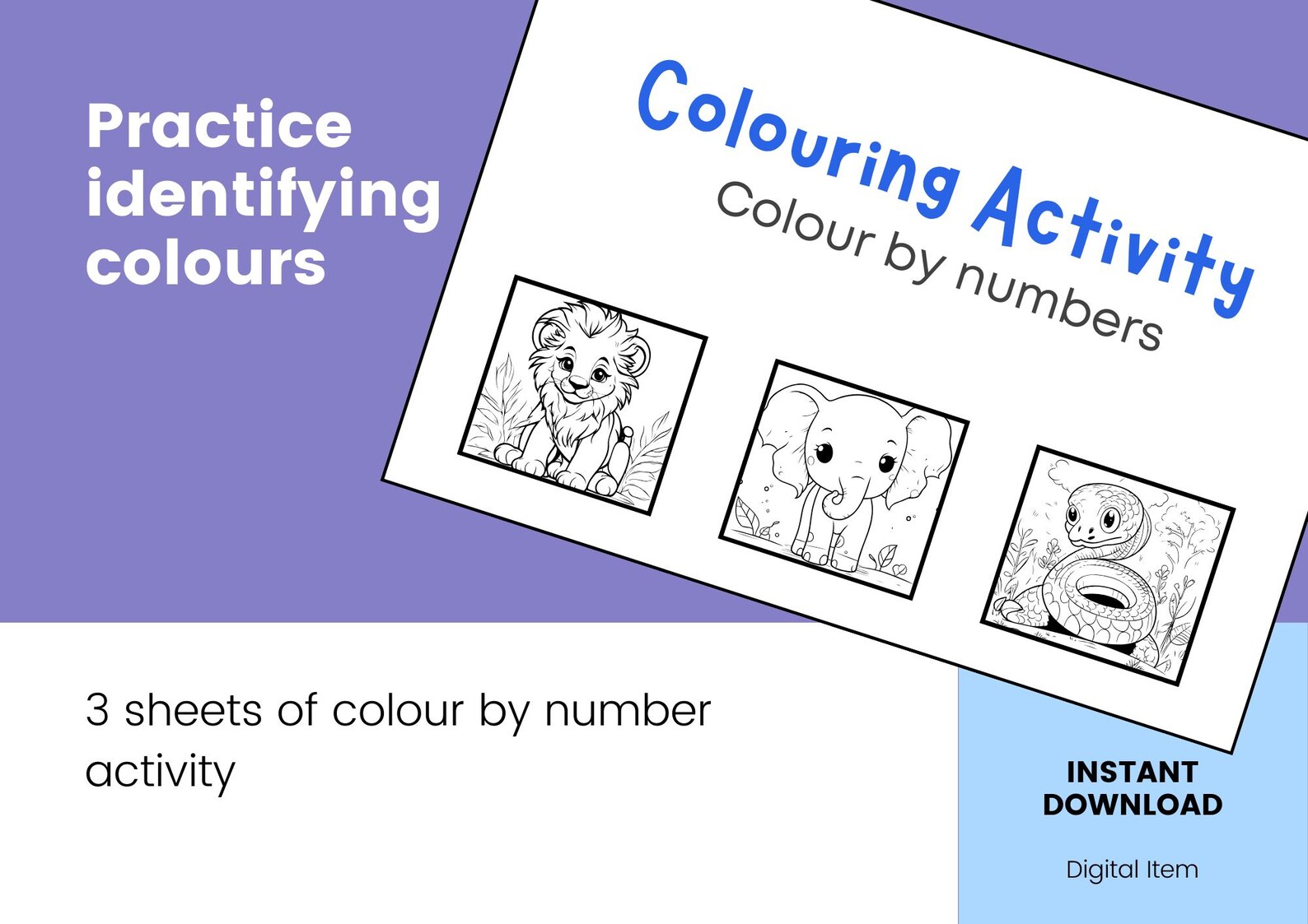 Punjabi Colors Flashcards for Kids | Educational Digital Download ...