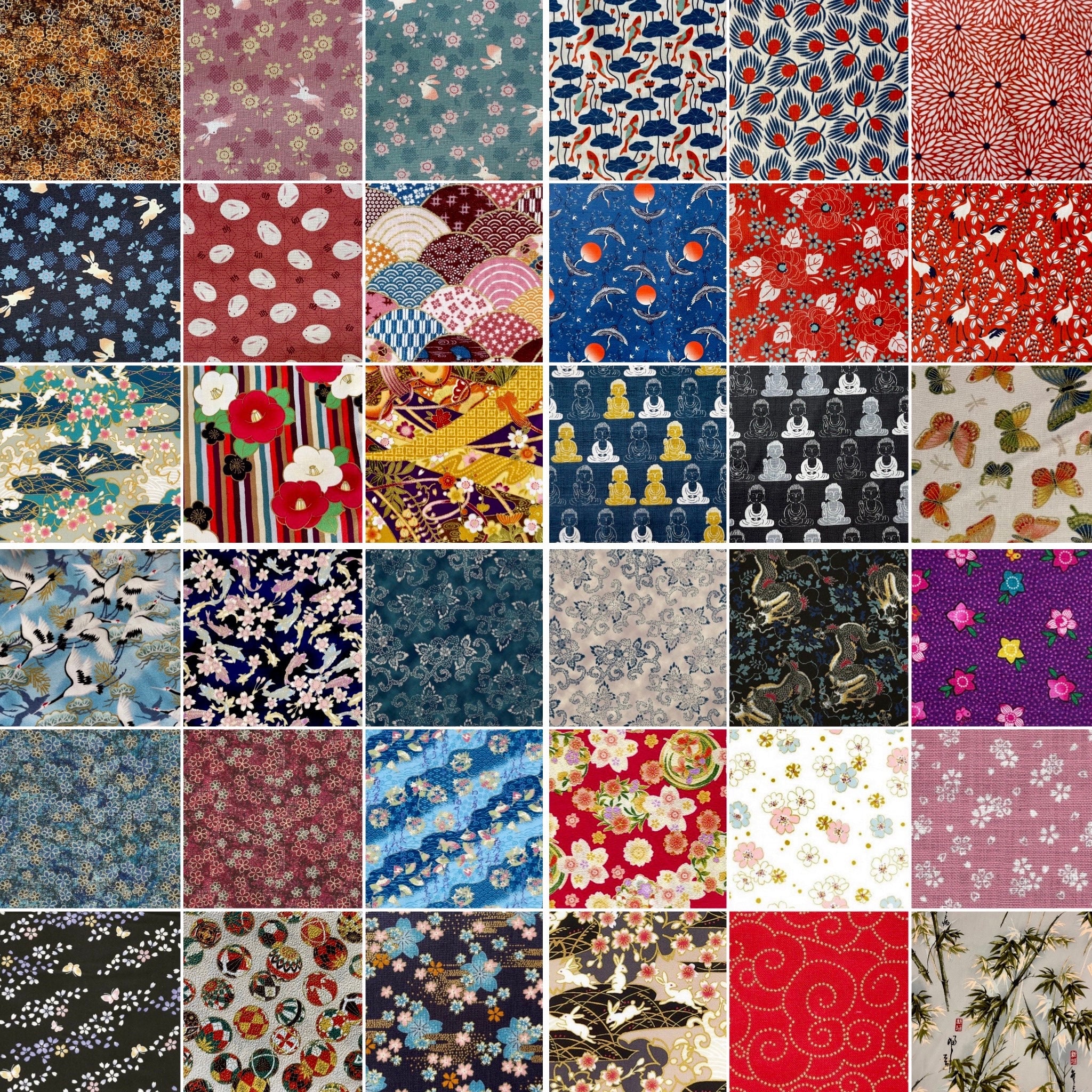 Asian Quilting Fabric