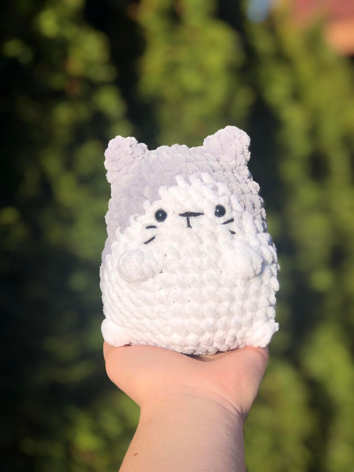 Chubby Cat Crochet Pattern low-sew - Etsy