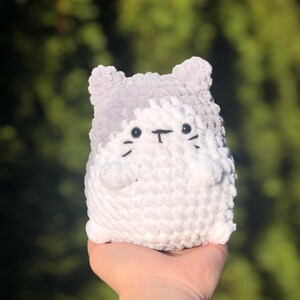 Chubby Cat Crochet Pattern (low-sew) - Etsy