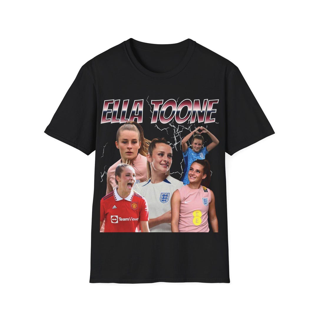 Ella Toone T-shirt | Women's Football Support | Lionesses Soccer | UK ...