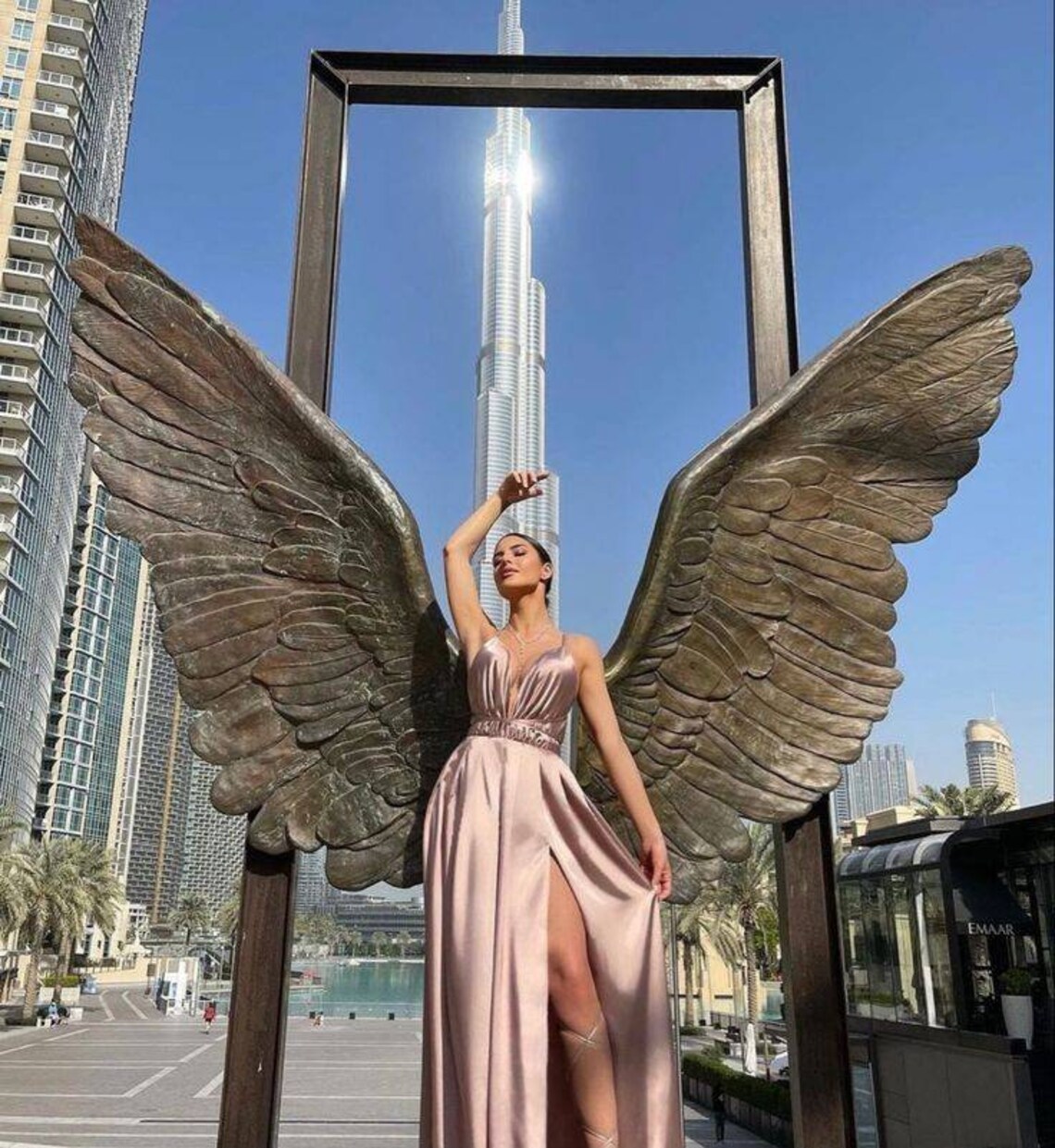 Long Flying Dress Flying Dress for Photoshoot Long Train - Etsy