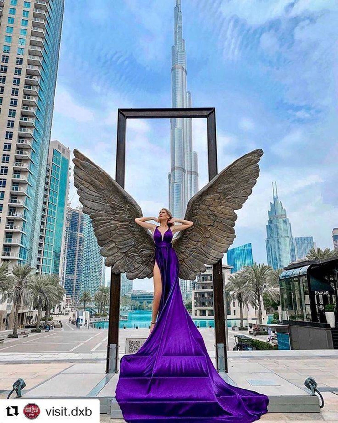 Long Flying Dress Flying Dress for Photoshoot Long Train Dress ...