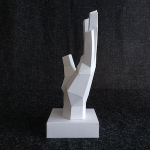 Low Poly Hand. Papercraft 3D - Etsy