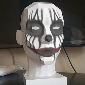 Low Poly Head. Papercraft 3D - Etsy
