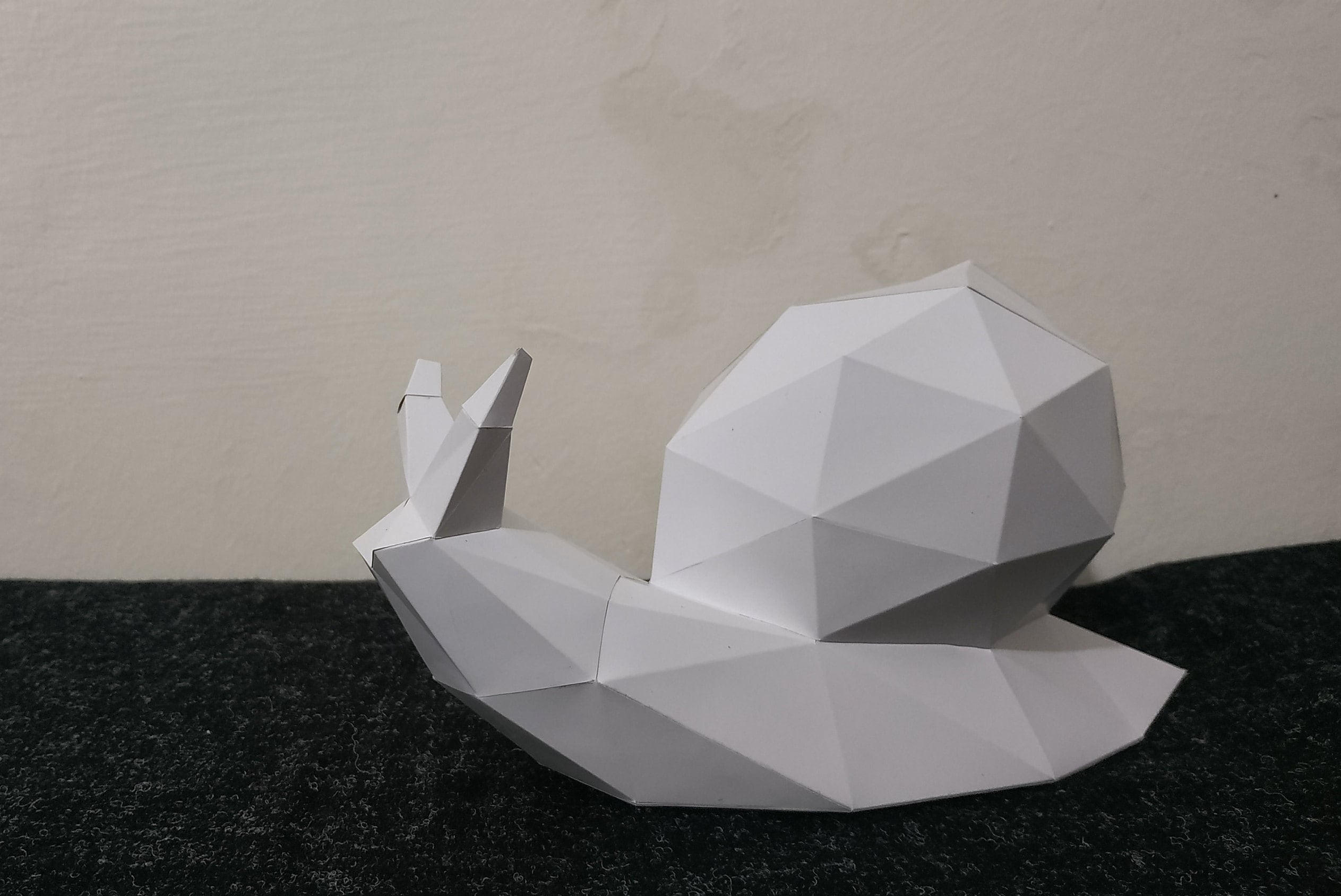 Snail 3D Origami Template, Origami, PDF Download DIY - Etsy