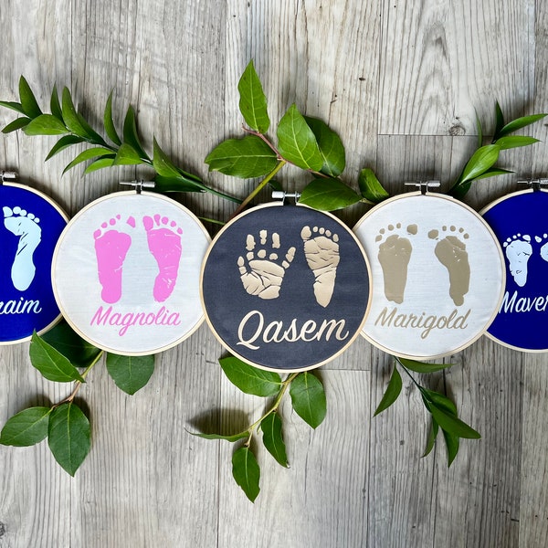Footprint Keepsake - Etsy