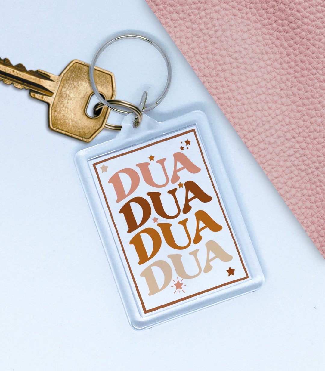 Dua Islamic Keychain: Retro Arabic Prayer Keyring - Etsy
