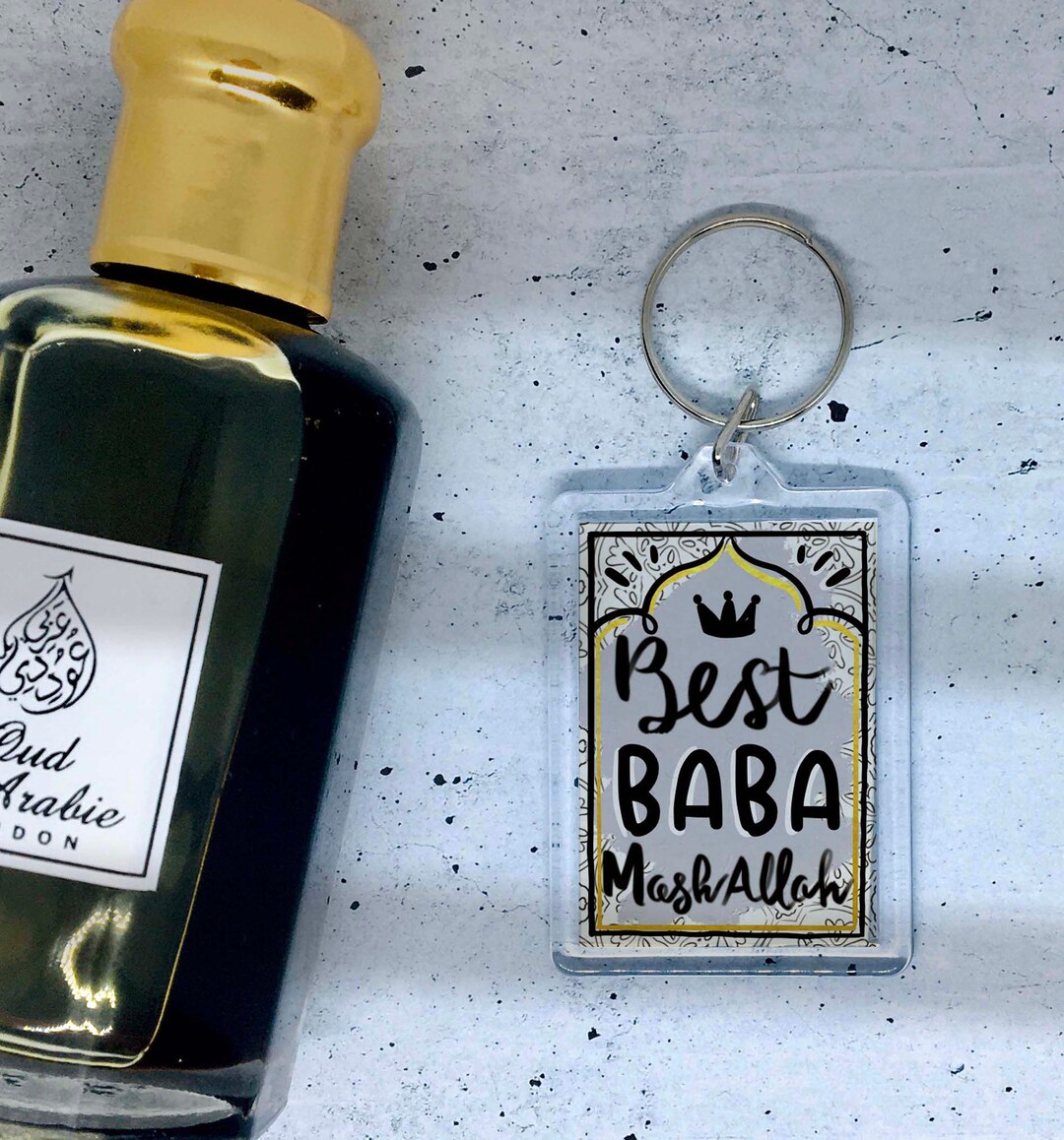 Best Baba Keyring, Muslim Keychain, Dad Eid Gift, Turkish Father ...