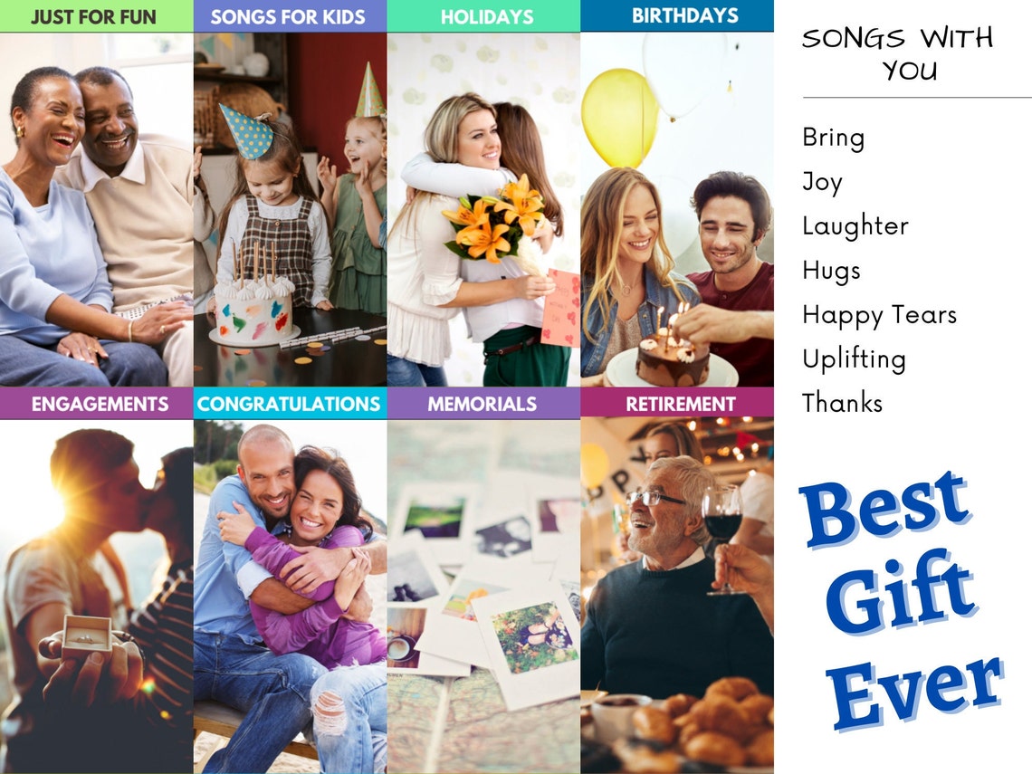 Custom Songs, Personalized for Any Occasion: Create a Song for Your ...