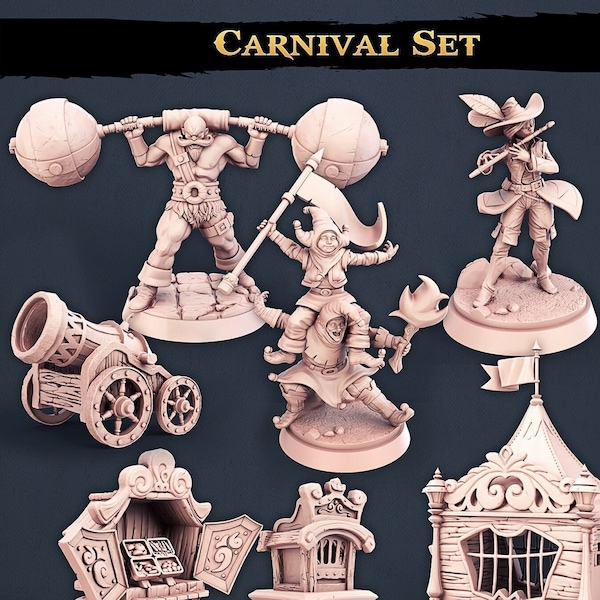 Circus Characters - Etsy