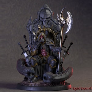 Devil of Wealth Miniature | Mammon Miniature | for D&D 5e, Pathfinder ...