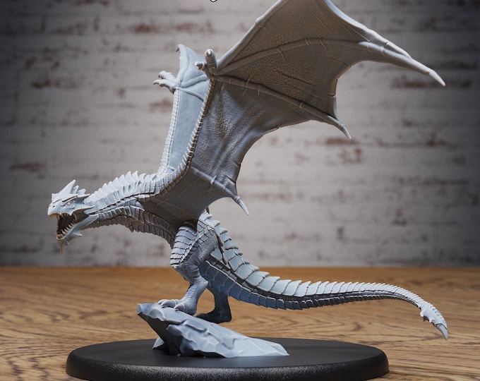Vouivre Drones 3d Printed Miniature for Tabletop Rpgs|dungeons and ...