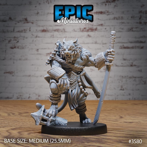 Samurai Tiger Miniature - Etsy