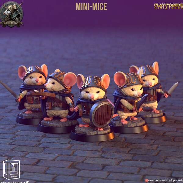 Miniature Mice - Etsy