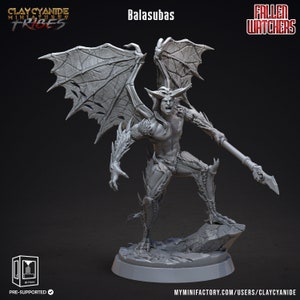 Demon Lord Miniature | Lord of Hell Miniature | Devils and Demons | for ...