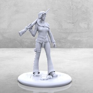 Elf Sniper Miniature Elven Gunslinger Miniature Heroic - Etsy