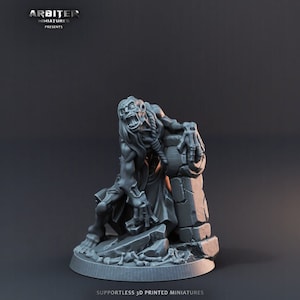 Tentacle Zombie Miniature | Tentacle Zombie Miniature | for D&D 5e ...