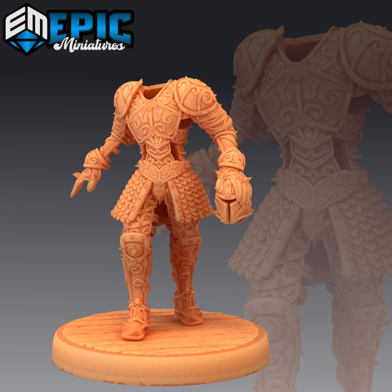 Animated Armor Miniature | Animated Armor Miniature | for D&D 5e ...