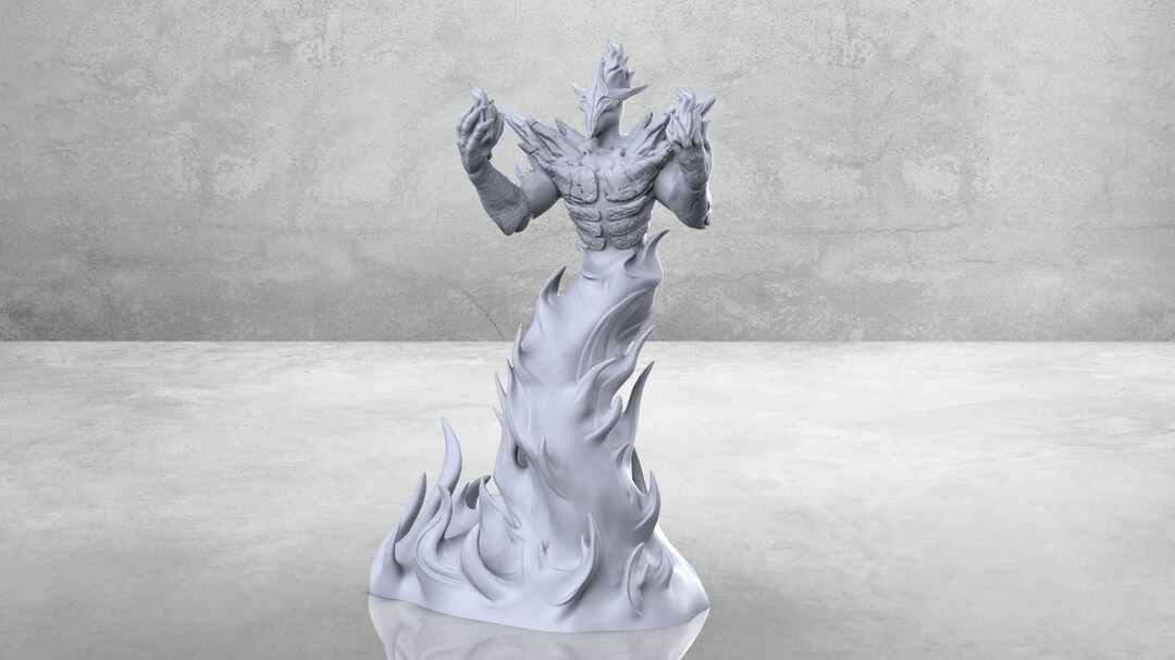 Fire Elemental Miniature Greater Fire Elemental Miniature Monsters for ...