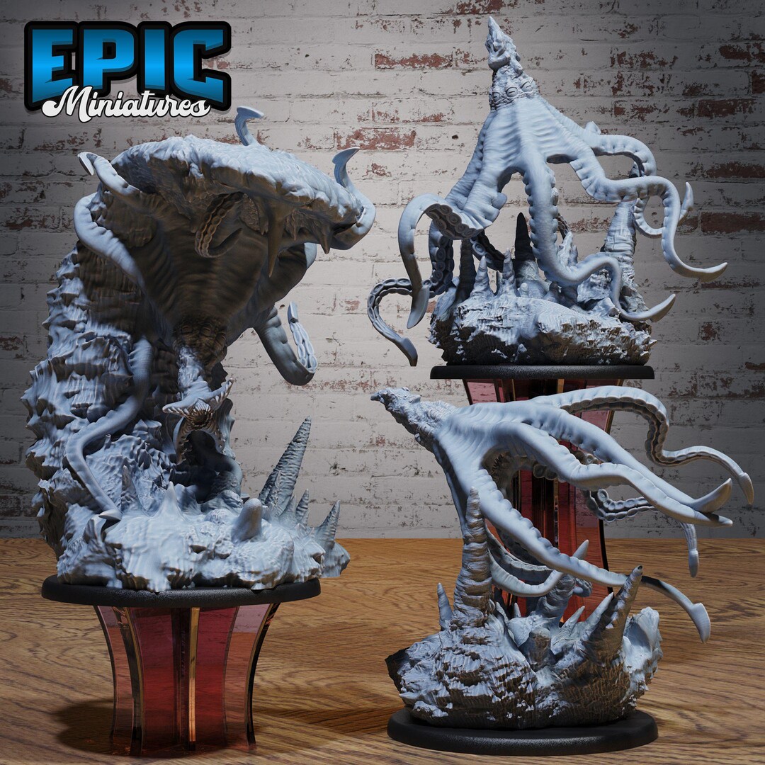 Darkcloak Miniature Set | Dark Mantle Figure Pack | Abberation | Iconic ...