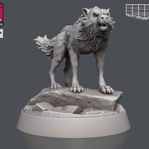 Wild Wolf Pack Miniature Set | Wolves Herd Figure Pack | Forest ...