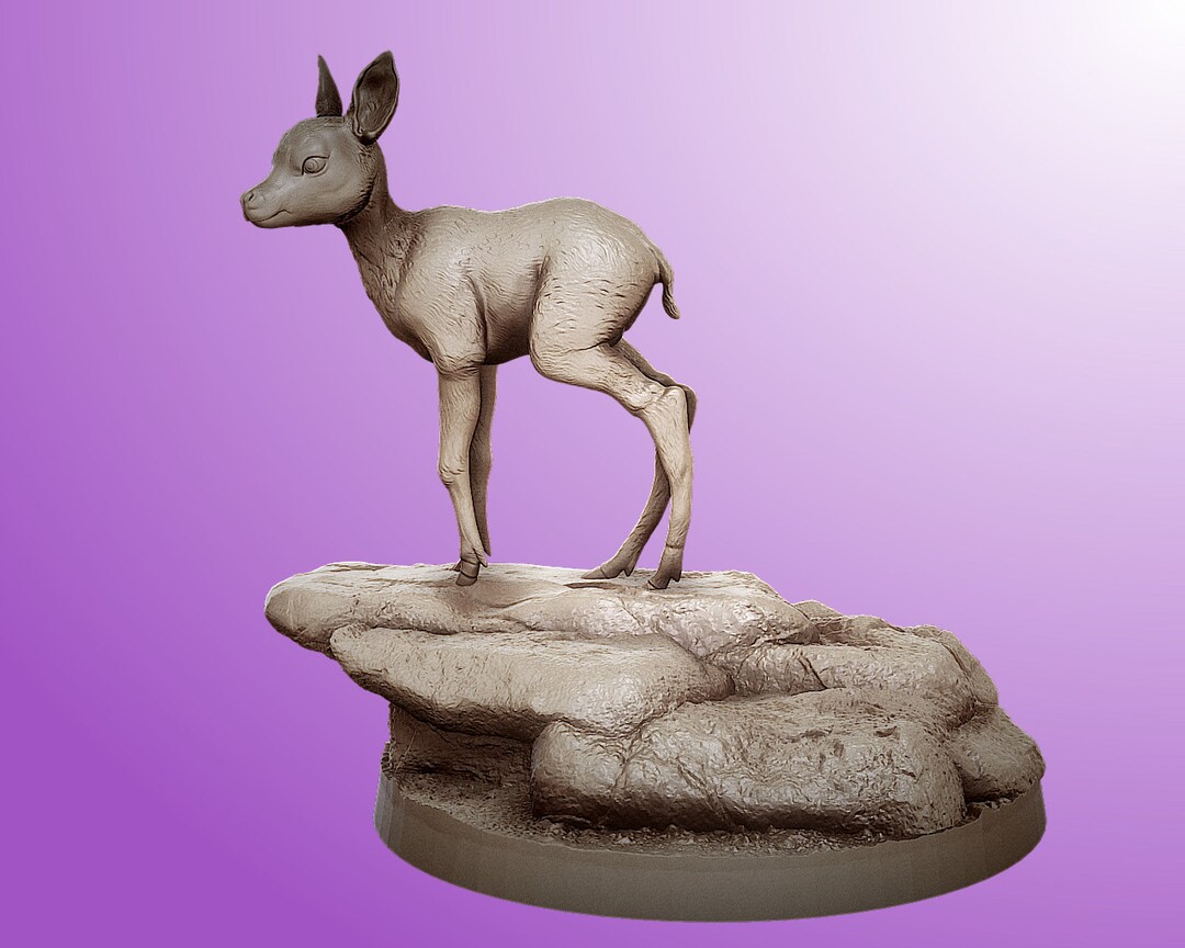 Fawn Miniature Fawn Miniature for D&D 5e, Pathfinder and Other Rpg's - Etsy