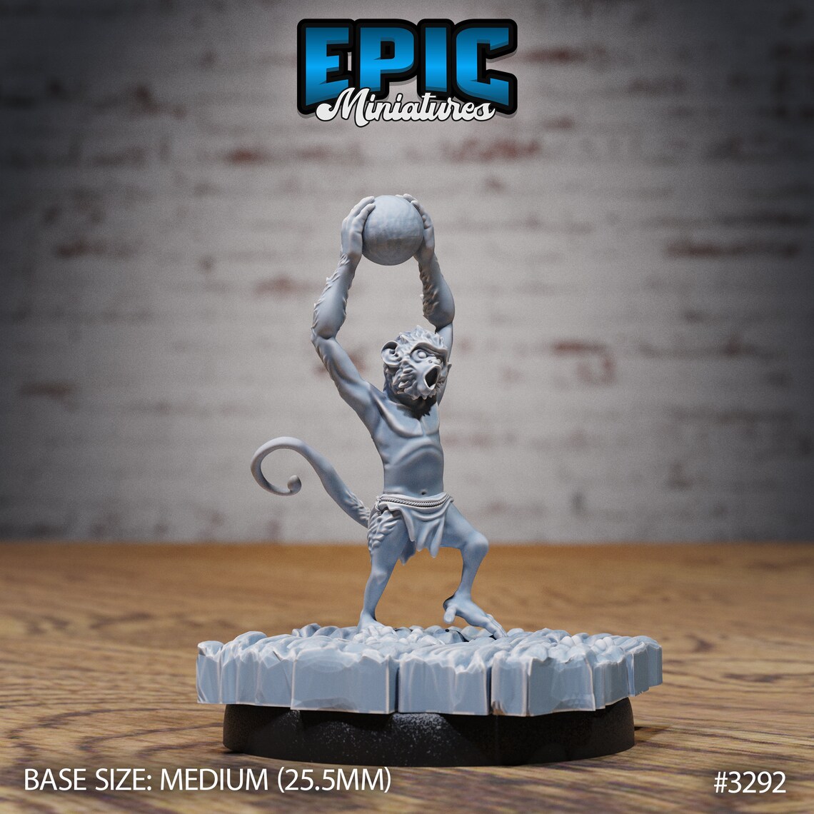 Monkey Gang Pirate Miniature Set | Little Monkey Adventurer Pack | for ...