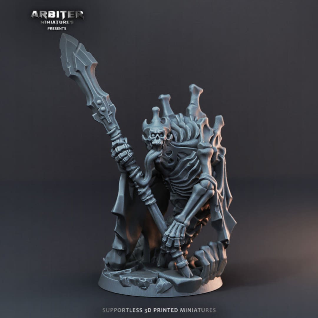 Skeleton Soldier Miniature Skeleton Soldier Miniature for D&D 5e ...