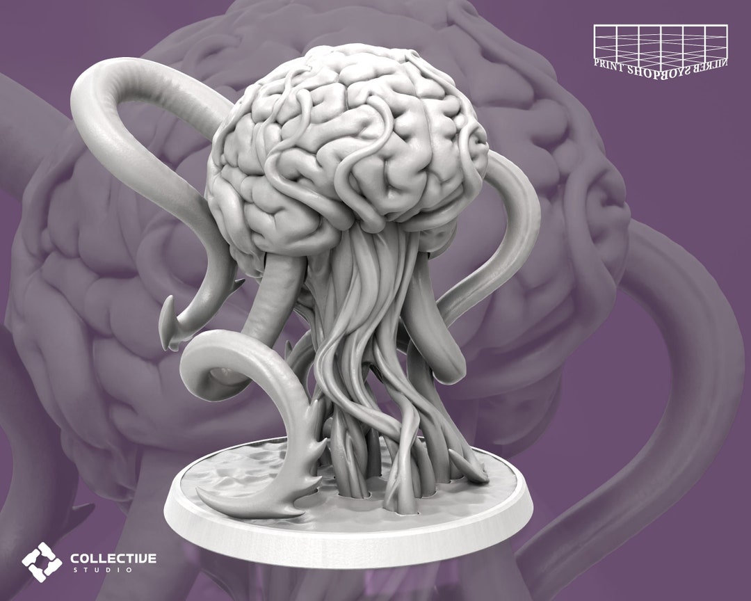 Elder Brain Miniature | Elder Brain Figure | Monsters | Boss Encounter ...