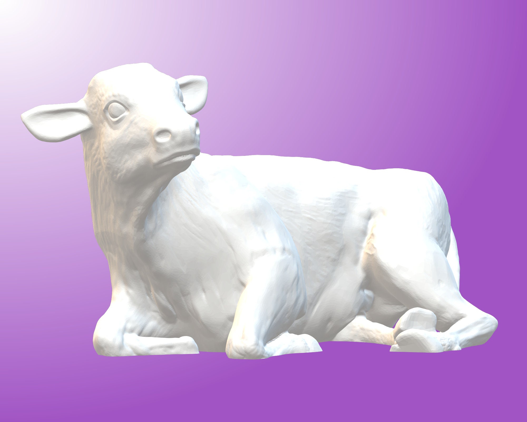 Kuh Miniatur Set | Cow Miniature Pack | for D&D 5e, Pathfinder and ...