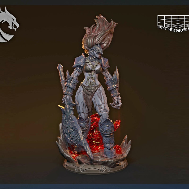 Female Fantasy Stl - Etsy