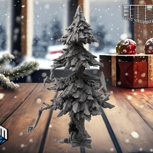 Mimic Christmas Tree Miniature Set Big Living Tree Figure Pack XMAS ...