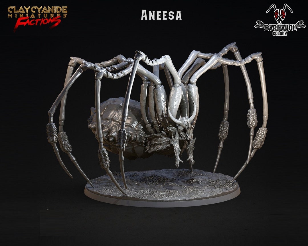 Drider Miniature | Spider Queen Miniature | Iconic Monsters | for D&D ...