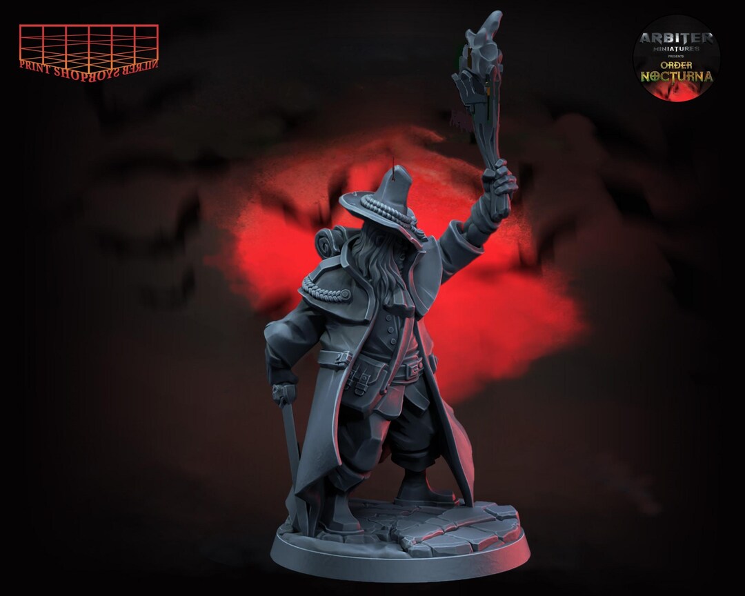 Villager With Torch Miniature | Monster Hunter Figure | Dark Fantasy ...