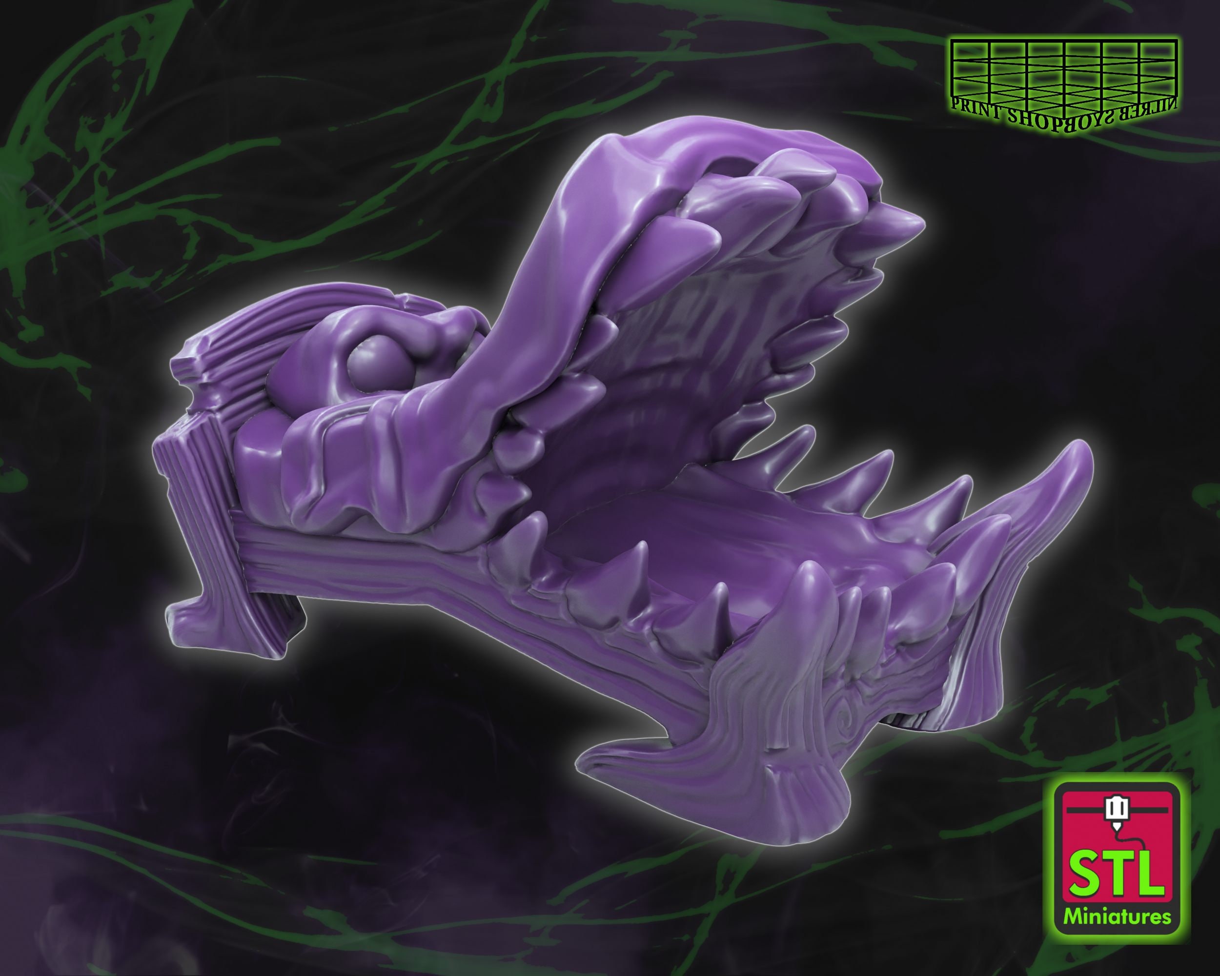 Mimic Bed Miniature | Mimic Bed Set Miniature | for D&D 5e, Pathfinder ...