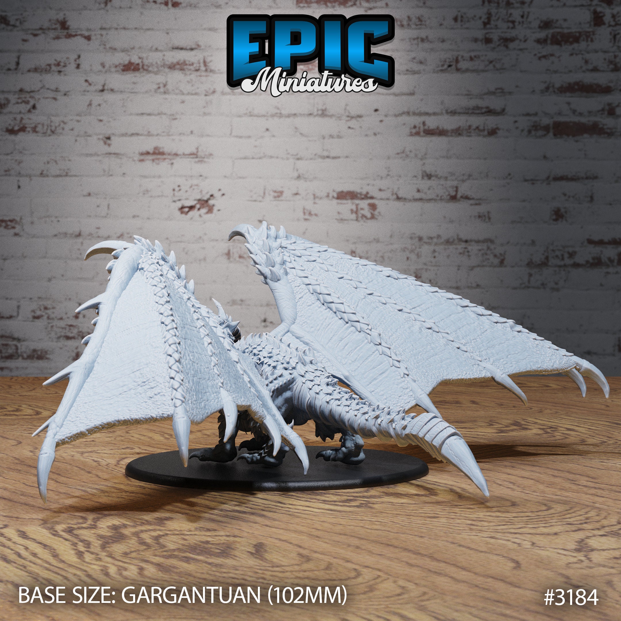 Black Dragon Acid Breath Miniature | Calamity Dragon Fire Breath Figure ...