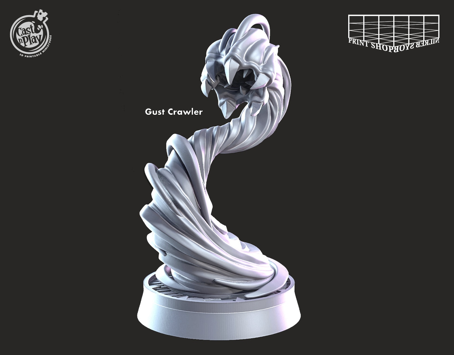 Wind Mage Miniature Set | Wind Sorceress Figure Pack | 2 Poses | Highly ...