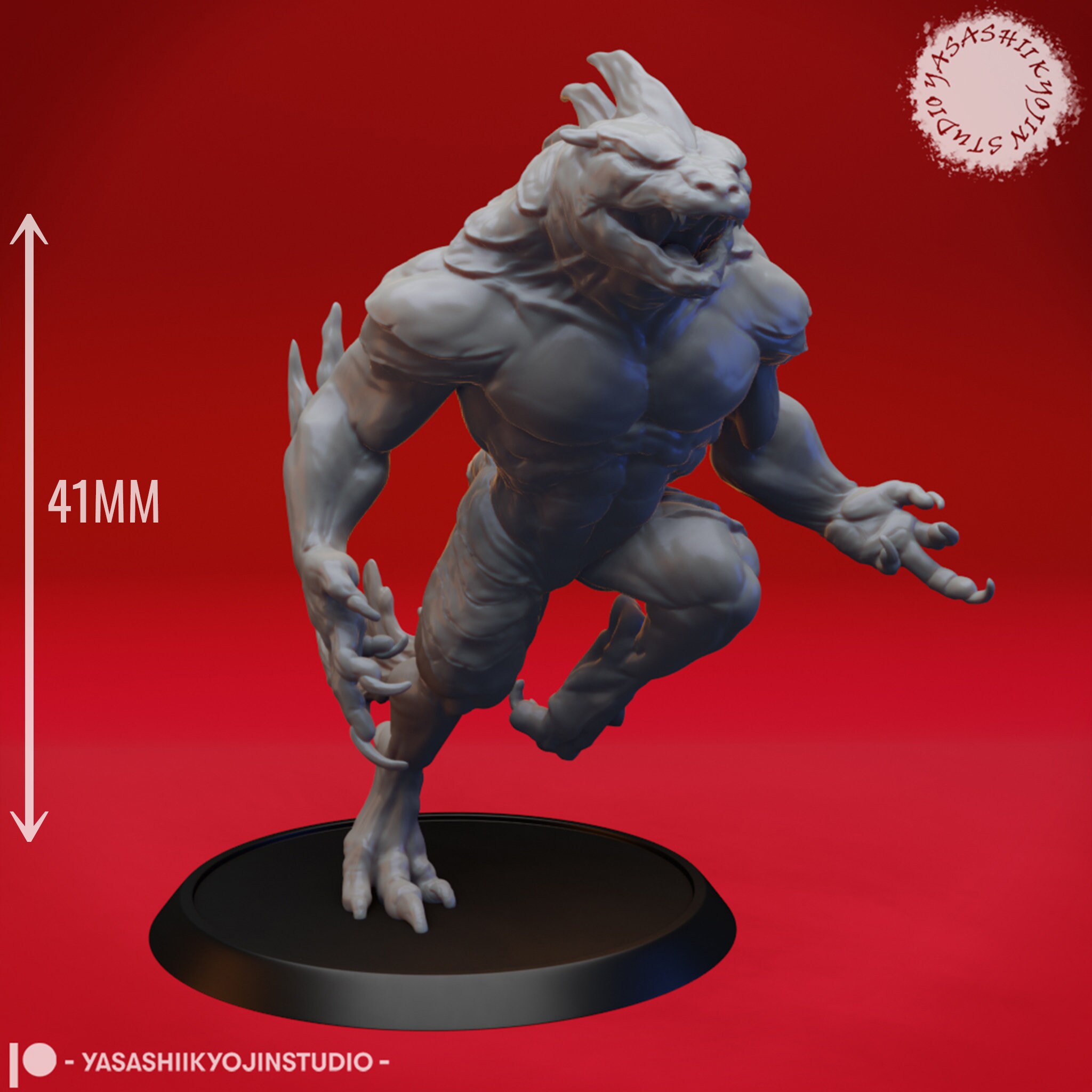 Troglodyte Miniature Set | Troglodyte Figure Pack | Underdark ...