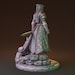 Nun Healer Miniature | Female Cleric Miniature | for D&D 5e, Pathfinder ...