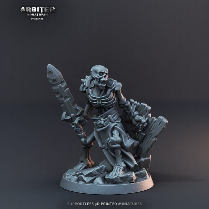 Skeleton Soldier Miniature | Skeleton Soldier Miniature | for D&D 5e ...