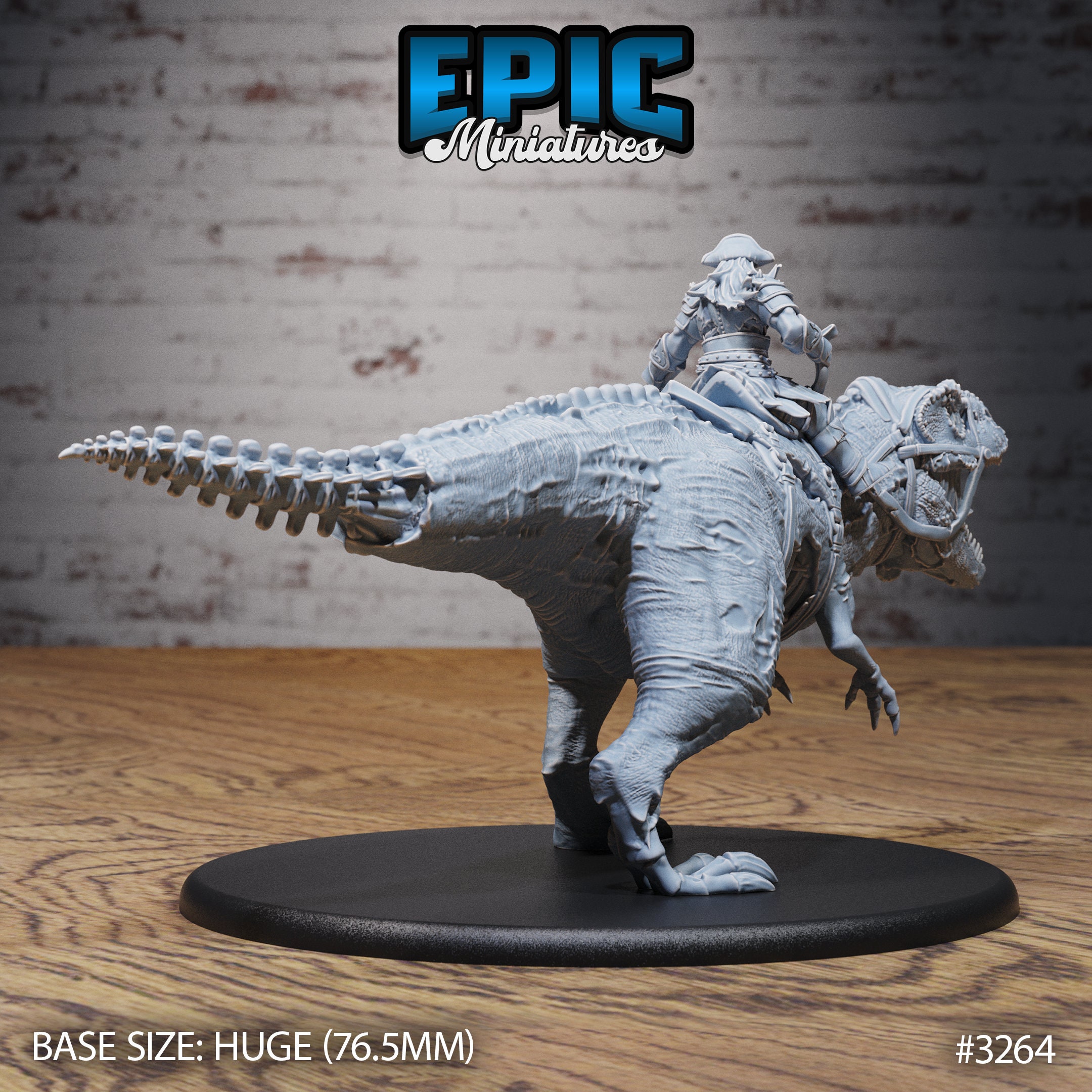 Pirate Captain on Mount Miniature Set | Captain Beast Rider Figure Pack ...