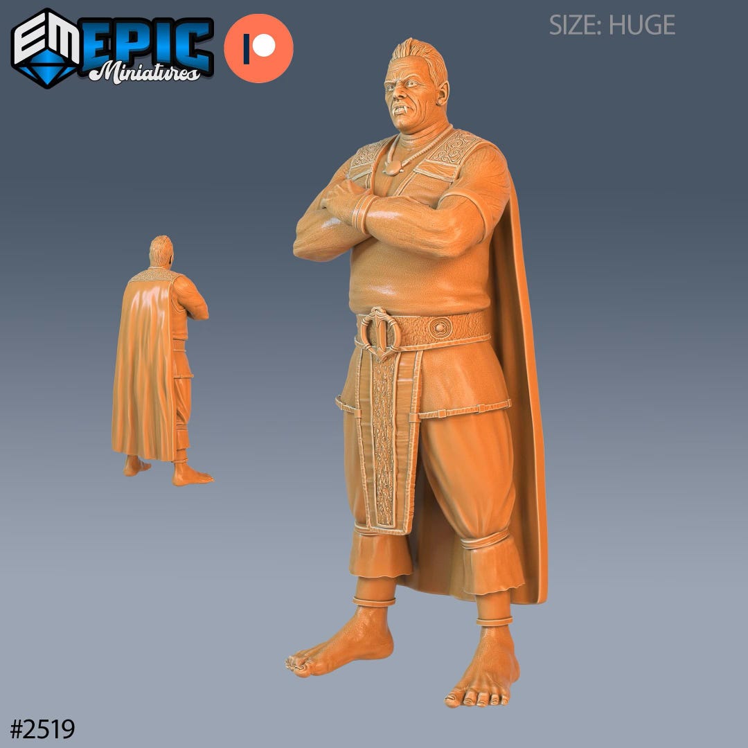 Cloud Giant Miniature | Cloud Giant Miniature | for D&D 5e, Pathfinder ...