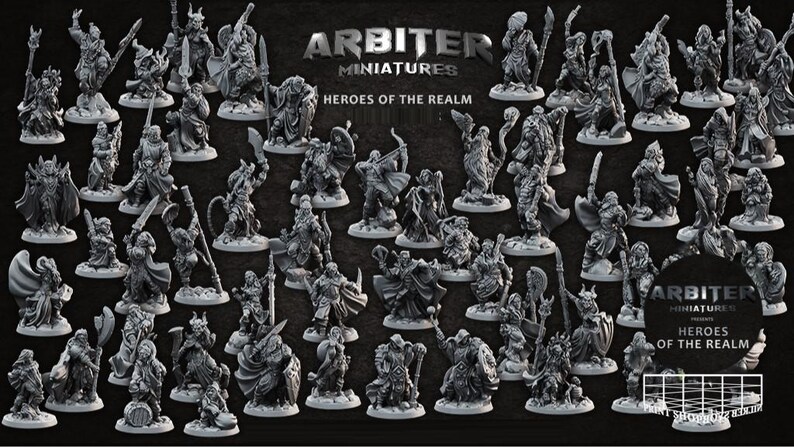 Skilled Monk Miniature | Kensei Monk Naginata Figure | Heroic Character ...