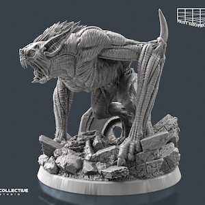 Dire Bat Miniature | Iconic Monster | for D&D 5e, Pathfinder and Other ...