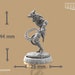 Jackal Fighter Miniature | Jackal Warrior Scythe Figure | Desert ...