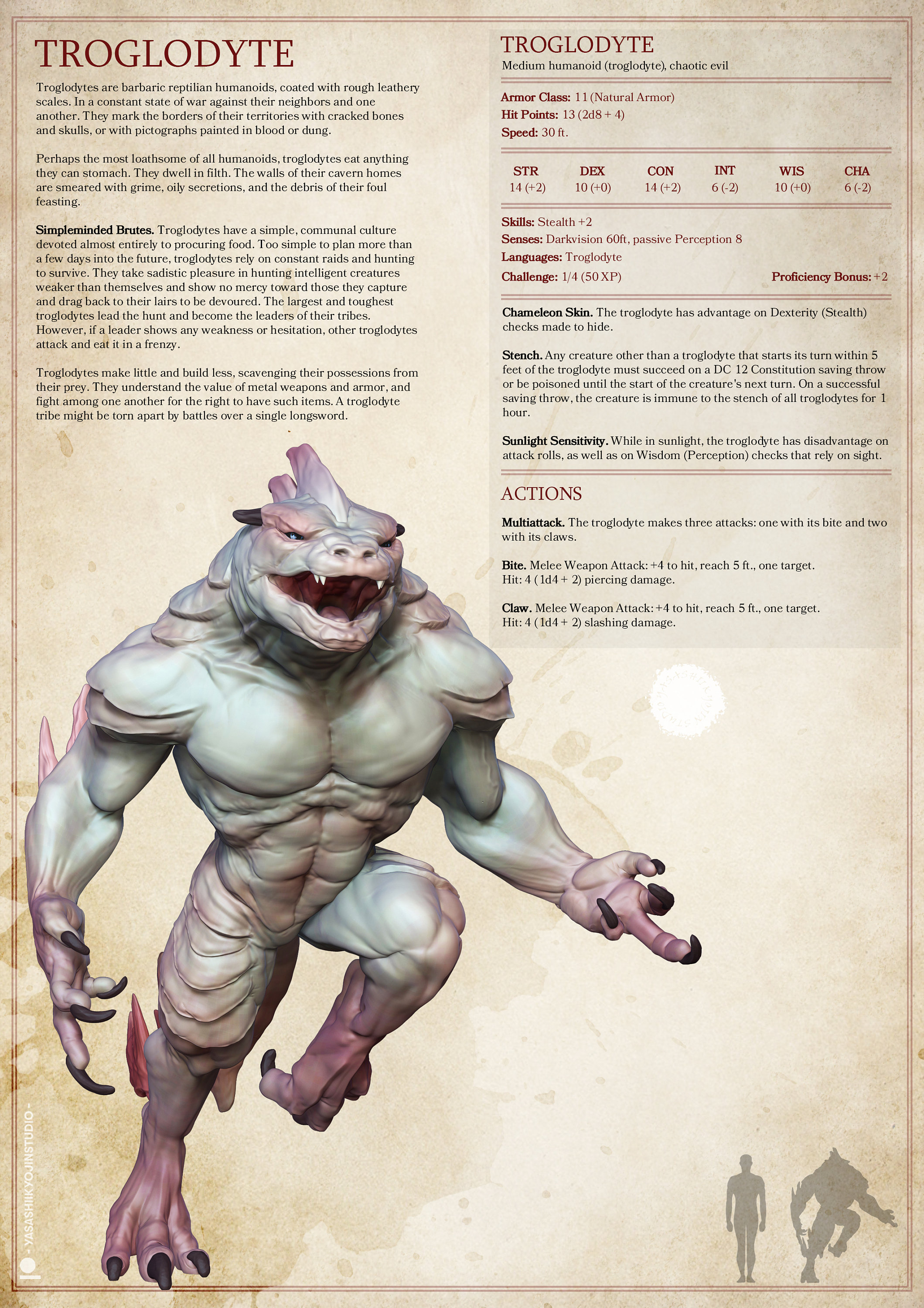 Troglodyte 5e Seller | deborahsilvermusic.com