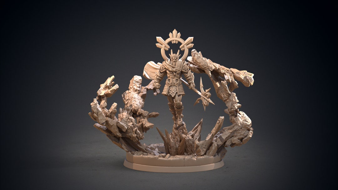 Gaia God of Earth Miniature | Gaia God of the Earth Miniature | for D&D ...
