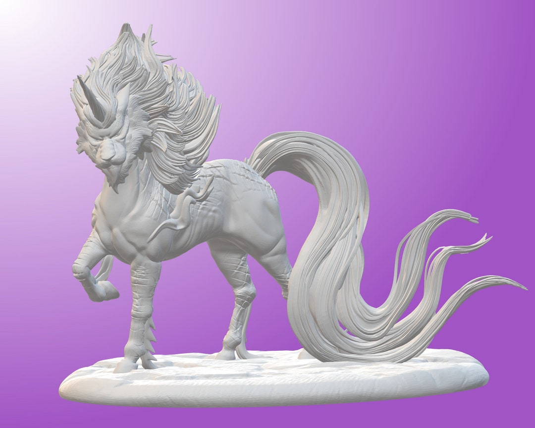 Qilin Miniature | Kirin Miniature | Tabletop Rpgs Like D&D or ...