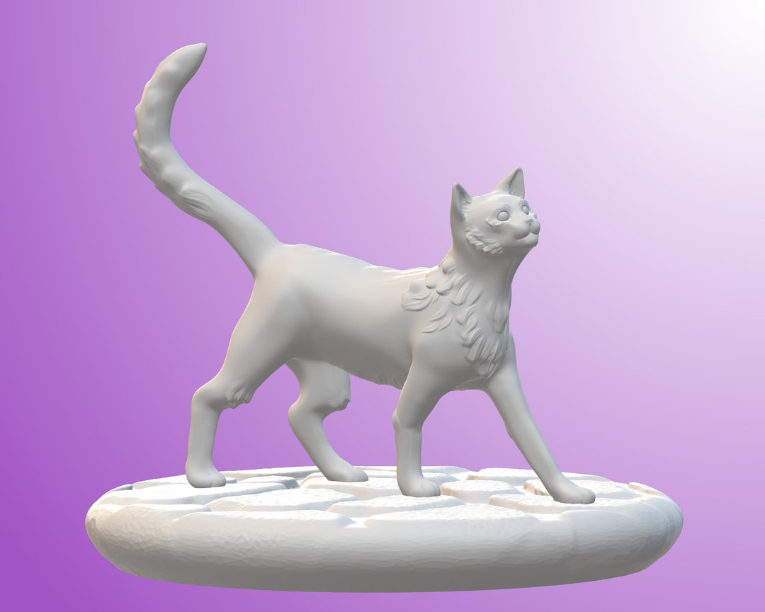 Happy Cat Miniature Happy Cat Miniature Beast for Tabletop Rpgs Like D ...